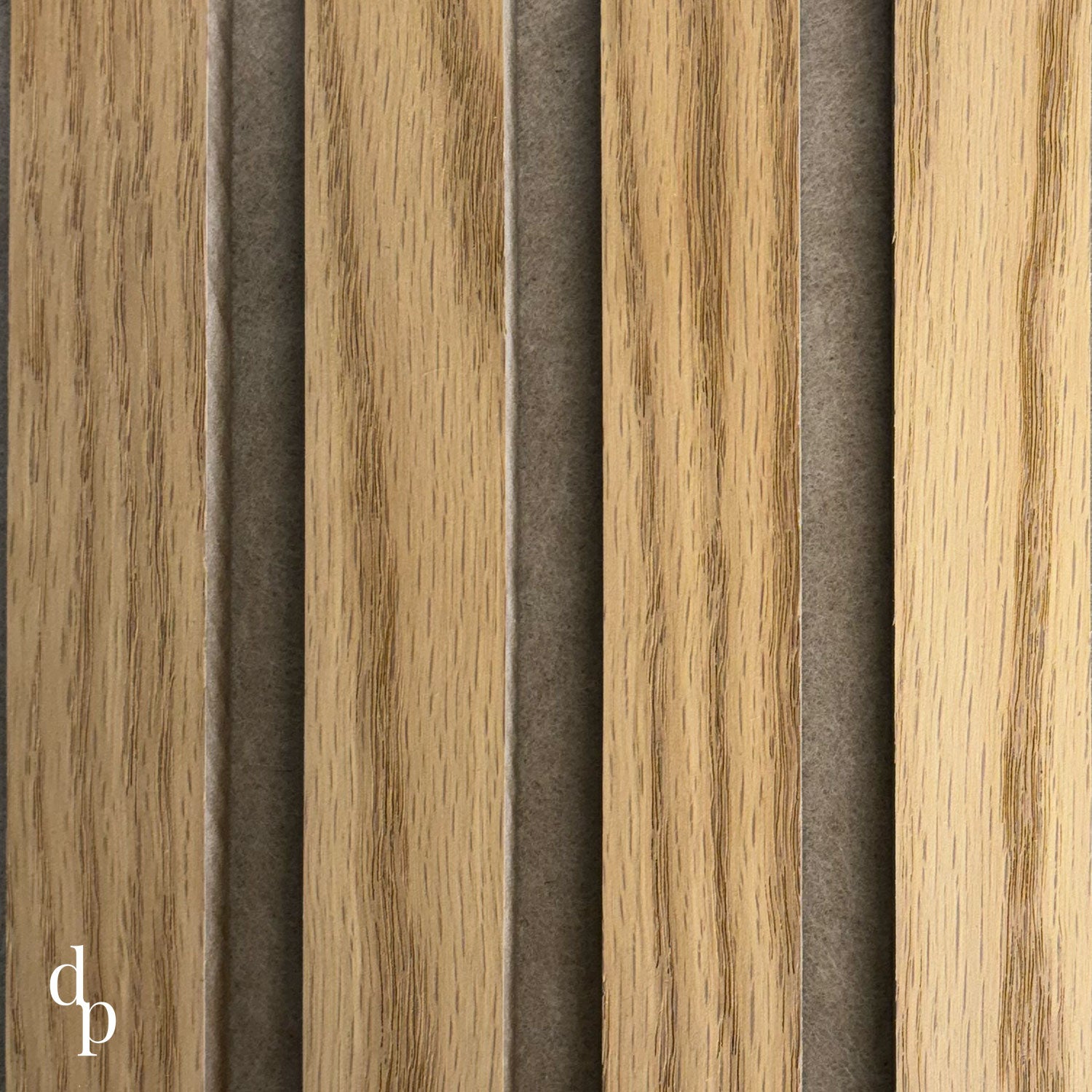 Ivory Oak | Beige Backing | Triple Surround Acoustic Panel